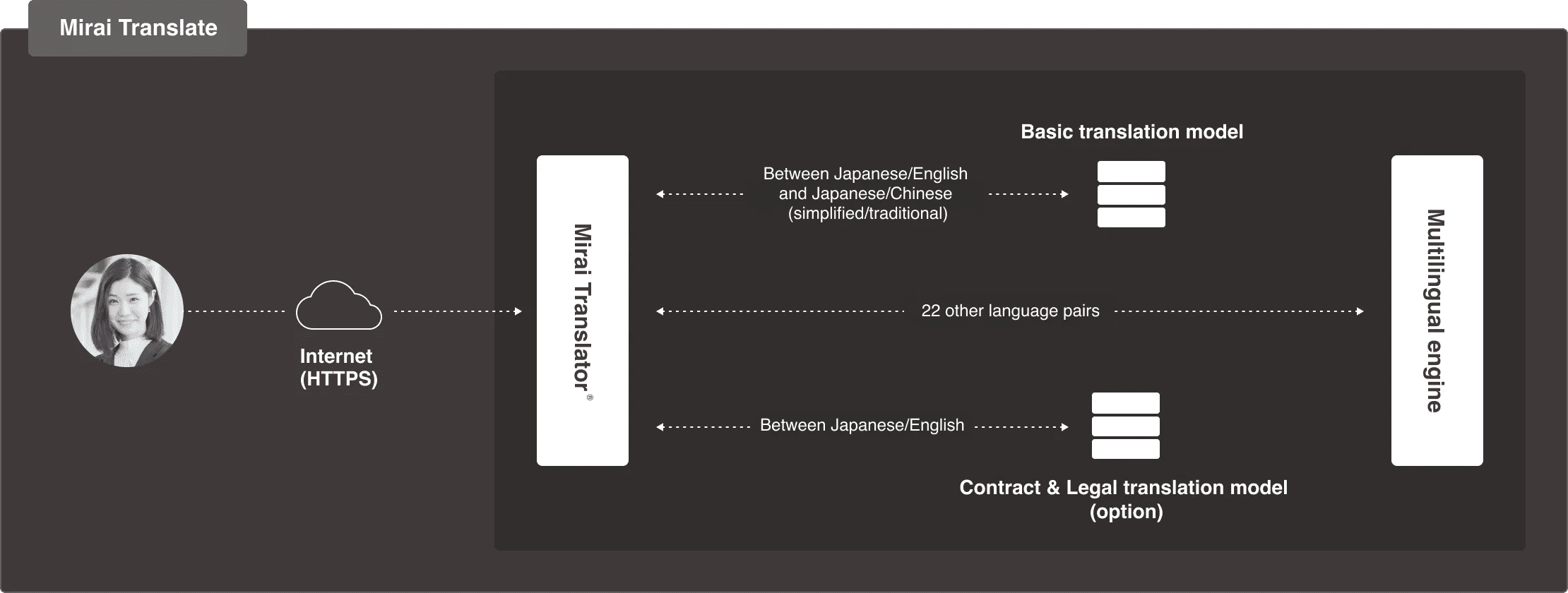 Translation Security | AI Translation 'Mirai Translate'